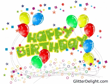 Birthday Confetti Gif