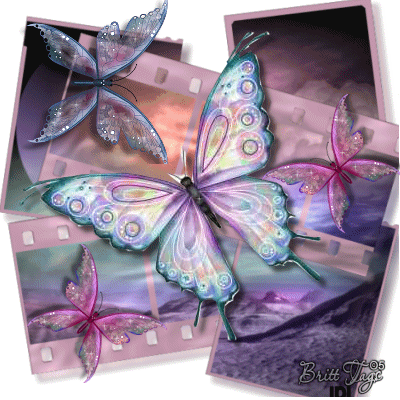 Download Artistic Butterfly Gif