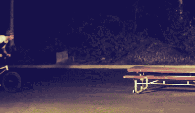 Download BMX Sports Bicycle Night Gif