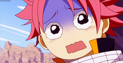 Download Natsu Dragneel Anime Fairy Tail Crying Gif