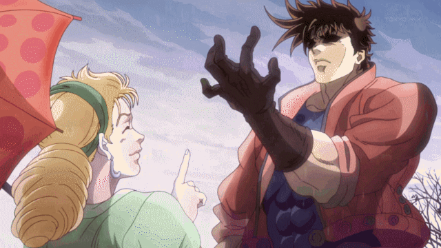 Download Anime Jojo's Bizarre Adventure Gif