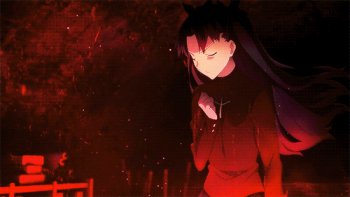 Download Rin Tohsaka Anime Fate/Stay Night Red Dark Dark Anime Red ...