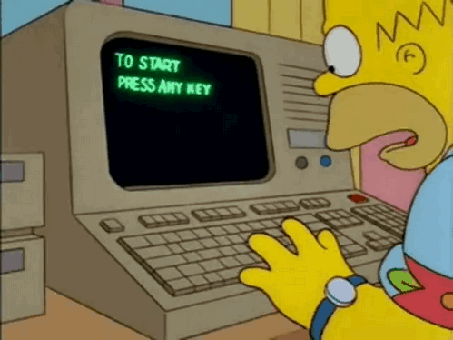 Download TV Show The Simpsons Gif
