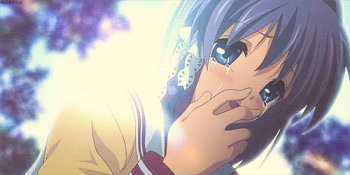 Download Ryou Fujibayashi Anime Clannad Crying Girl Anime Girl Gif