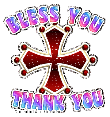 Bless You and Thank You – Animated Christian Blessing GIF