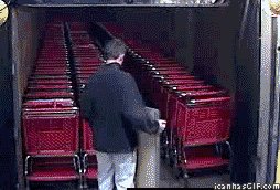 Epic Shopping Cart Fail Gif