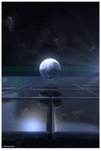 Download Abstract Sphere 3D Digital Art Gif - Gif Abyss