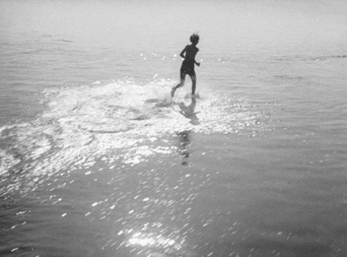 Download Artistic Human Beach Running Water Gif