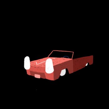 Download Vehicle Car Illustration Convertible Artistic Gif