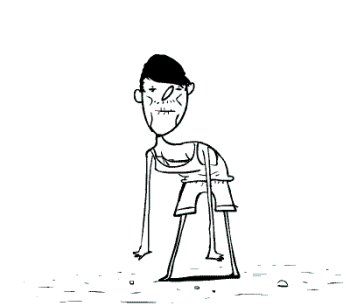 Download Man Cartoon Character Illustration Gif