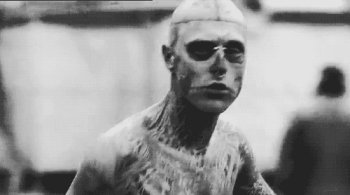 Download Tattoo Skull Man Rick Genest Gif