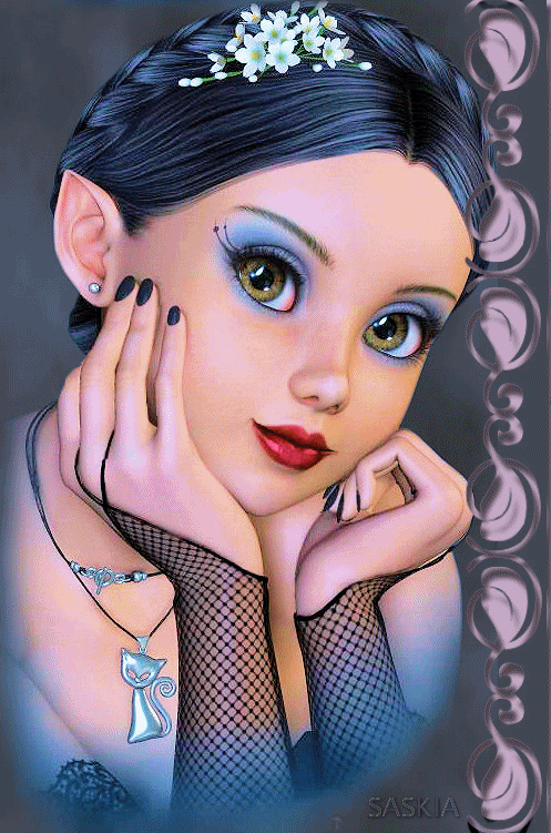 Beatiful girl - Gif Abyss