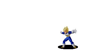 Dragon Ball Anime Power-Up Animation