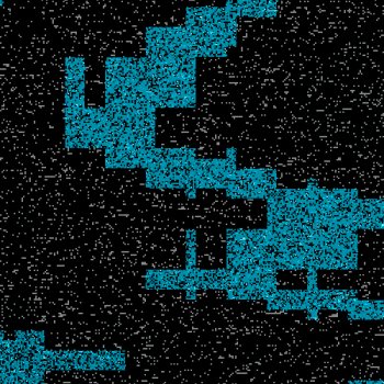 Download Artistic Glitch Abstract Digital Art Blue Abstract Blue Gif