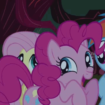 Bob Esponja Pinkie Pie Abrazando