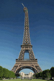 Download Man Made Eiffel Tower Gif