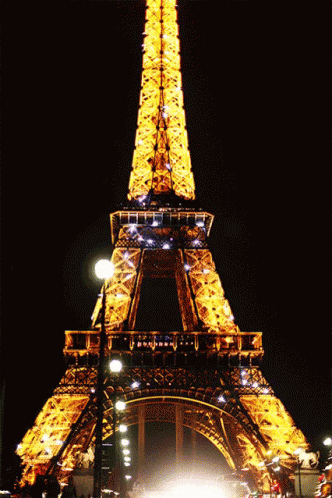 Download Man Made Eiffel Tower Gif - Gif Abyss