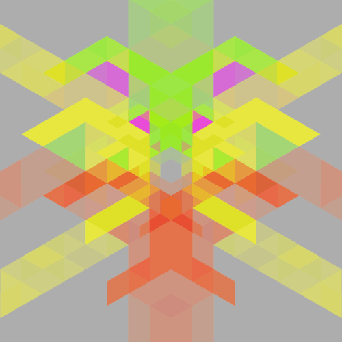 Download Abstract Shapes Geometry Colorful Digital Art Gif