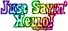 Download Glitter Hello Misc Statement Gif
