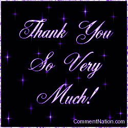 Download Glitter Thank You Misc Statement Gif