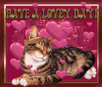 Download Cat Glitter Nice Day Misc Statement Gif