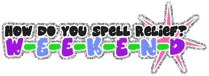 Download Glitter Weekend Misc Statement Gif