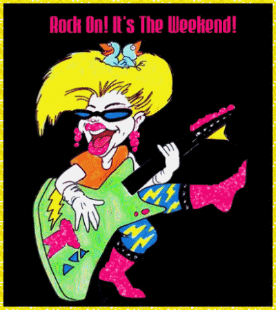 Download Glitter Weekend Misc Statement Gif