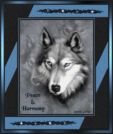 Download Glitter Animal Wolf Gif