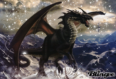 Download Glitter Fantasy Dragon Gif
