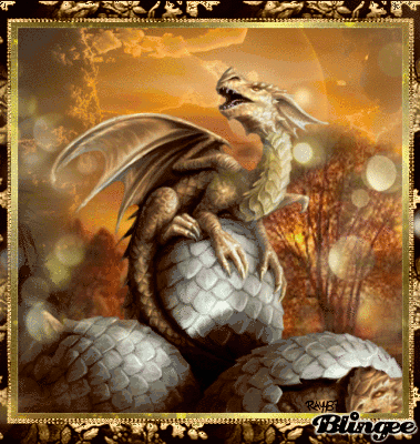 Download Glitter Fantasy Dragon Gif