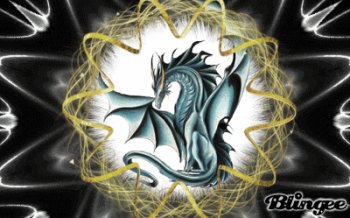 Download Glitter Fantasy Dragon Gif