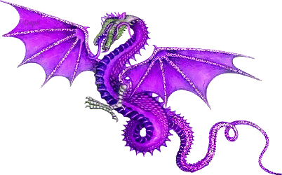 Download Glitter Fantasy Dragon Gif