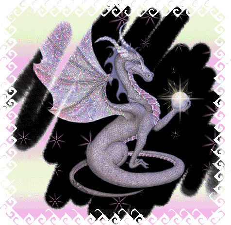 Download Glitter Fantasy Dragon Gif