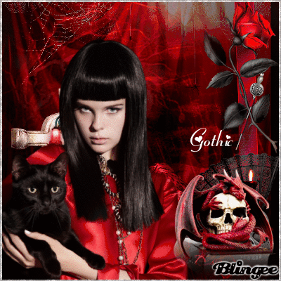 Download Glitter Fantasy Dark Gothic Gif