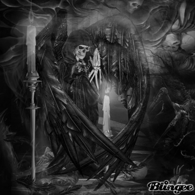 Download Glitter Dark Grim Reaper Gif - Gif Abyss