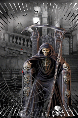 Download Glitter Dark Grim Reaper Gif