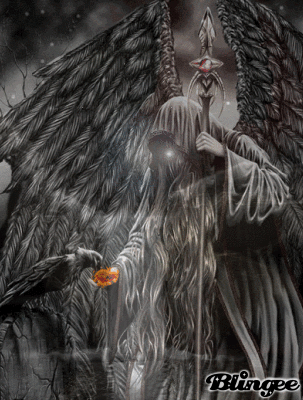 Download Glitter Dark Grim Reaper Gif - Gif Abyss