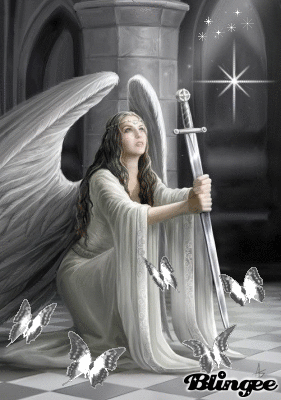 Download Glitter Fantasy Angel Gif