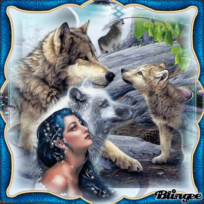 Fantasy Wolf Gif - Gif Abyss