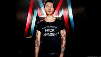 Download Music Maroon 5 Musician Tattoo Graphic T-shirt Gif