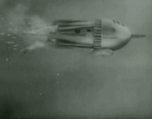 Download Sci Fi Rocket Gif