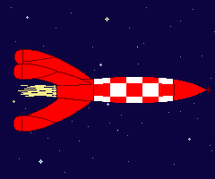 Download Sci Fi Rocket Gif - Gif Abyss