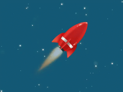 Download Sci Fi Rocket Gif
