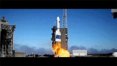 Download Sci Fi Rocket Gif