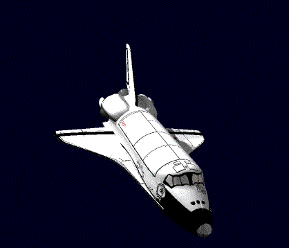 Download Vehicle Space Shuttle Gif