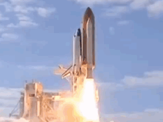 Download Vehicle Space Shuttle Gif