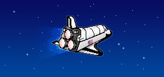 Download Vehicle Space Shuttle Gif