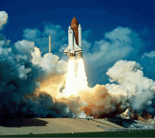 Download Vehicle Space Shuttle Gif