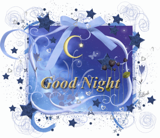 Download Glitter Good Night Misc Statement Gif