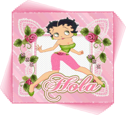 Download Glitter Hello TV Show Betty Boop Gif